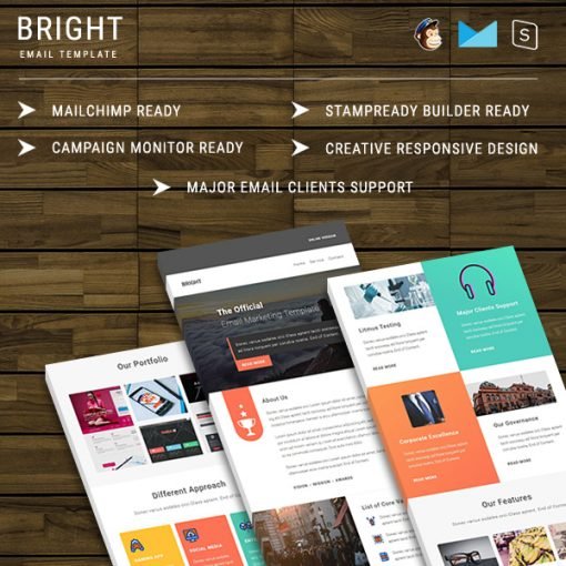 Mini Responsive Email Template | Mini Newsletter Template - Pennyblack