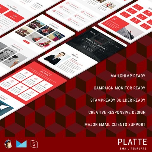 PLATTE - Multipurpose Responsive Email Template With StampReady Builder ...