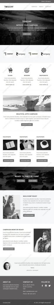 Classic - Multipurpose Email PSD - Pennyblack Templates