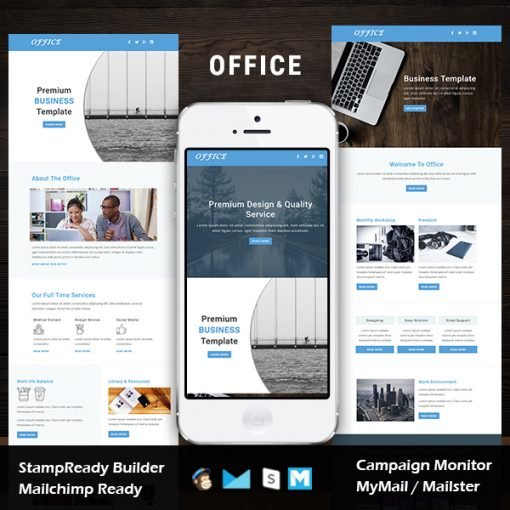 Multipurpose Responsive Email Templates in Themeforest - Pennyblack