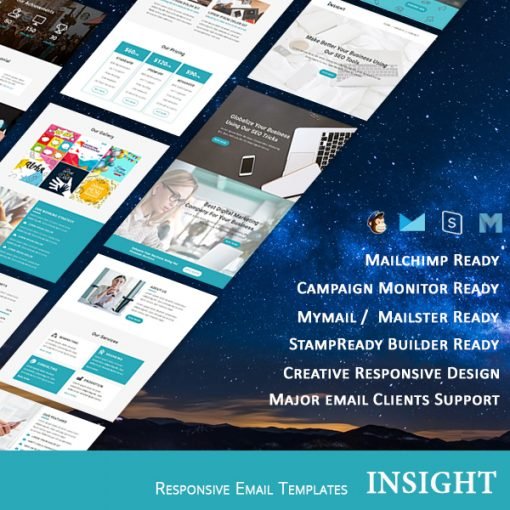 Insight - Multipurpose Responsive Email Template - Pennyblack Templates