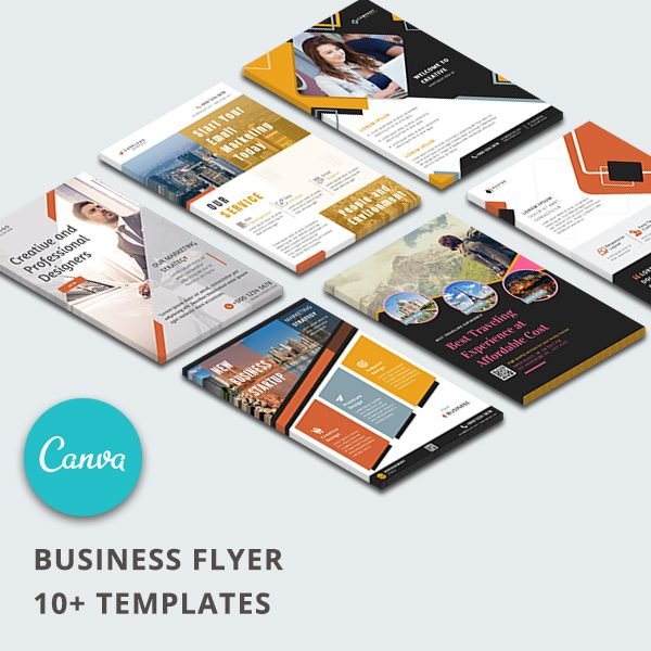 Canva Business Flyer Templates Pennyblack Templates
