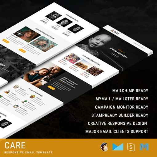 DAWN - Multipurpose Responsive Email Template With StampReady Builder Online Access - Pennyblack ...