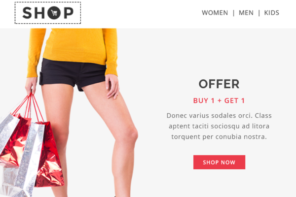 Shop - Multipurpose Responsive Email Template - Pennyblack Templates