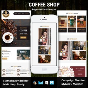 Coffee Shop - Multipurpose Responsive Email Template - Pennyblack Templates